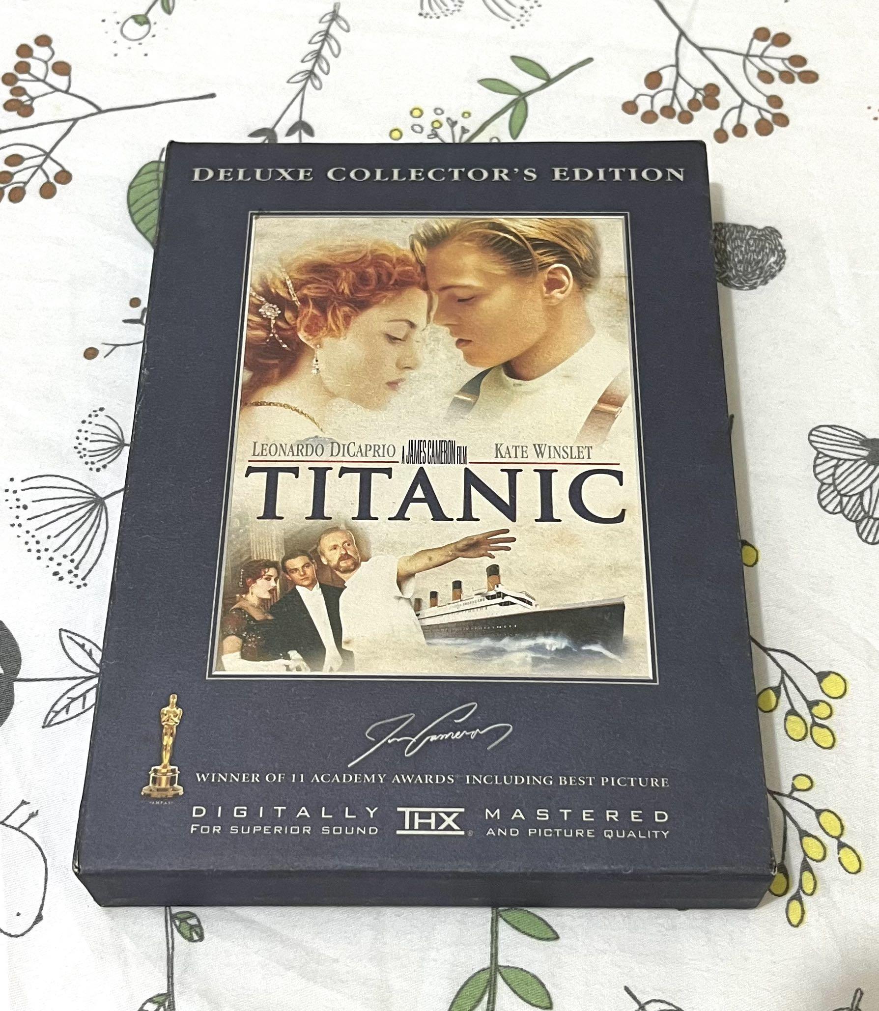 TITANIC DVD deluxe collector’s edition, 興趣及遊戲, 音樂樂器 & 配件, 音樂與媒體 - CD 及 ...