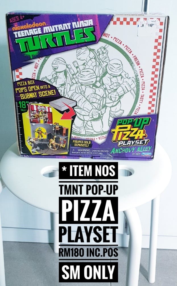 TMNT Pop Up Pizza Playset, Hobbies & Toys, Toys & Games on Carousell
