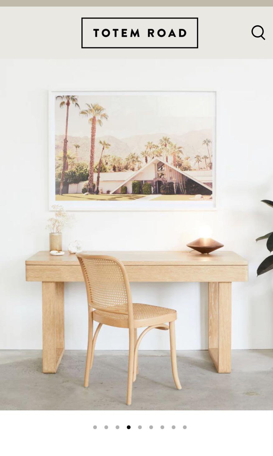 Totem Road Watts Study Table, Furniture & Home Living, Furniture ...