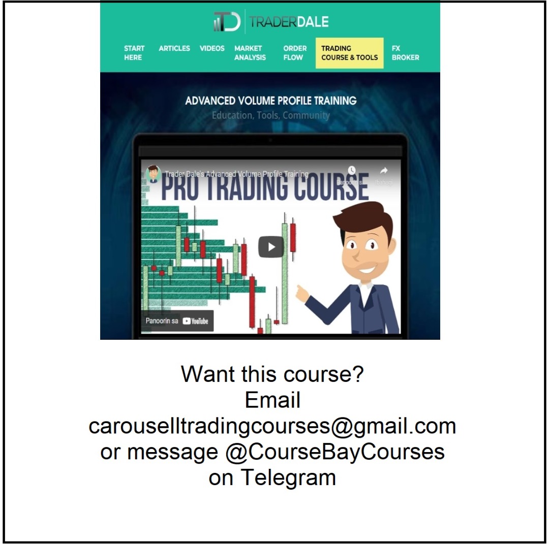 Trader Dale – Advanced Volume Profile Training, Hobbies & Toys, Books ...