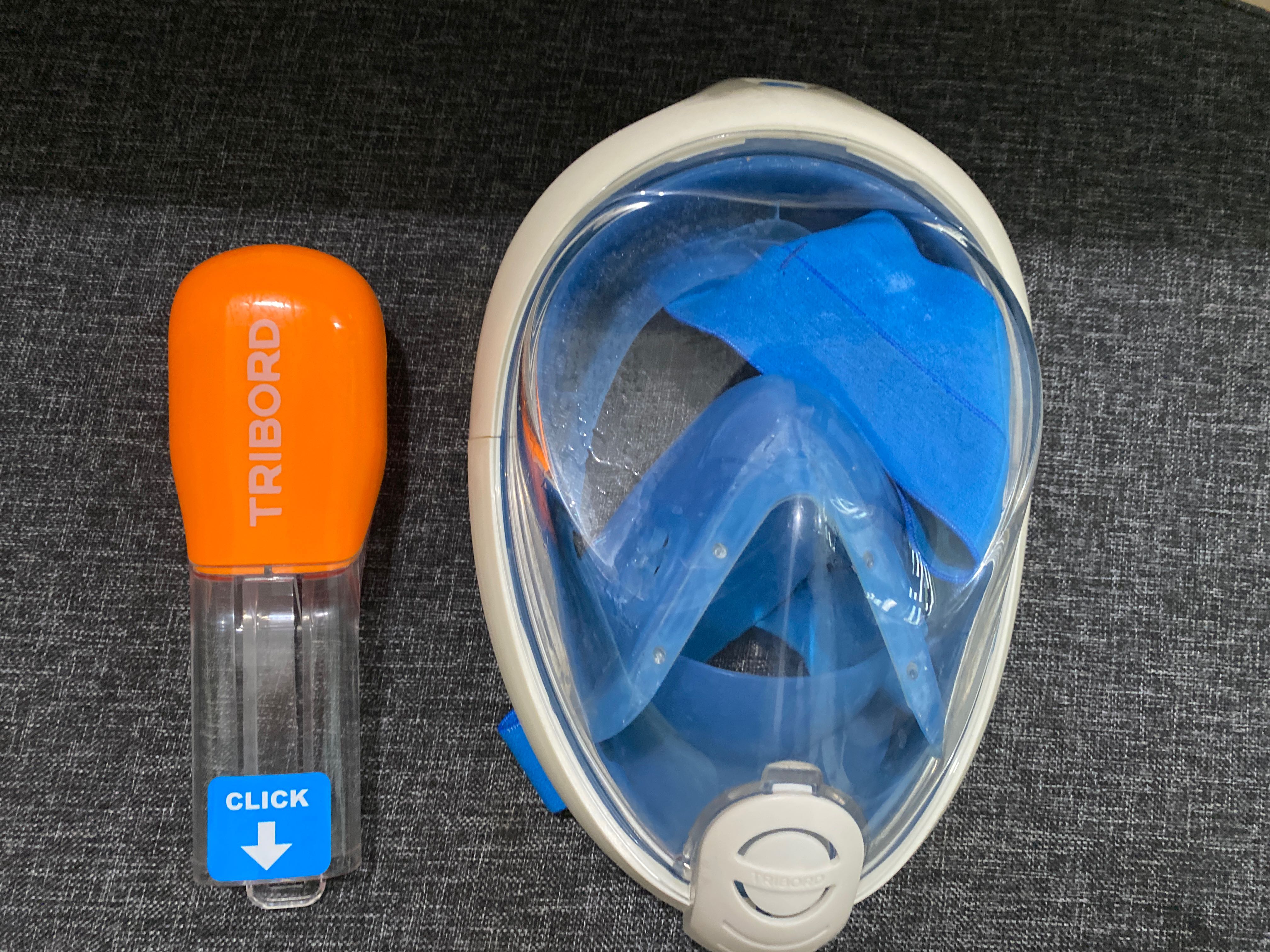 Tribord snorkelling mask, Men's Fashion, Tops & Sets, Swim Top & Rash ...