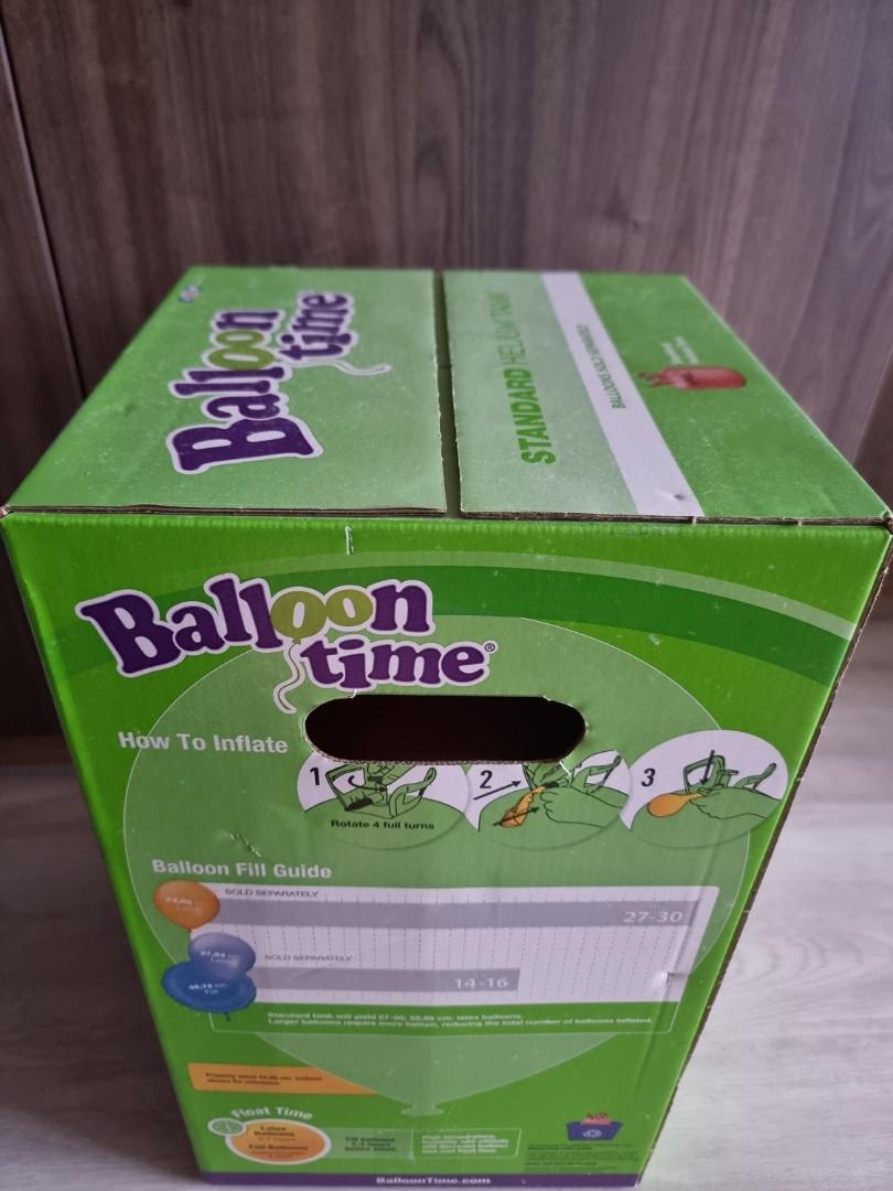 Unopened Balloon Time Helium Tank, Hobbies & Toys, Stationery & Craft ...