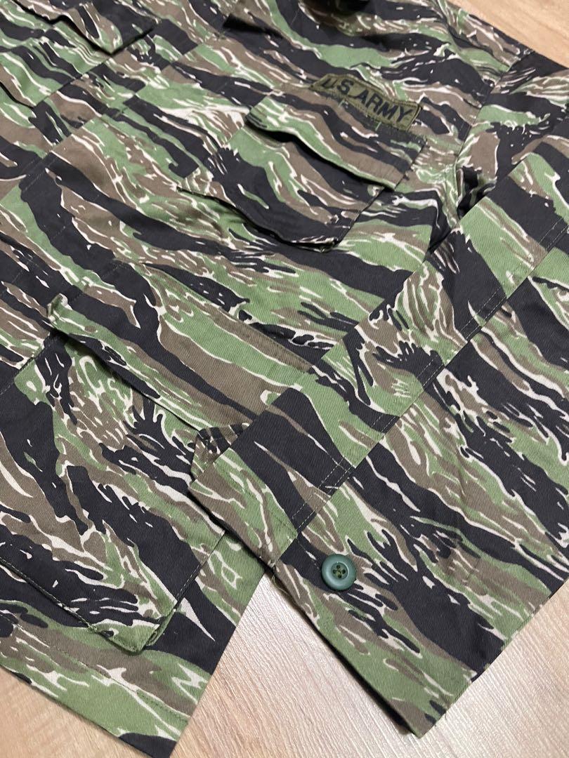 Us Army Tiger Stripe style Camo Jacket, Men's Fashion, Coats, Jackets ...