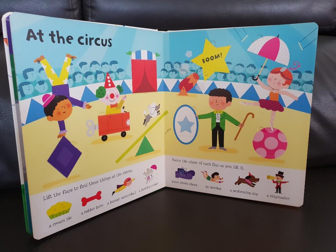 Usborne Lift the flap books, Hobbies & Toys, Books & Magazines ...