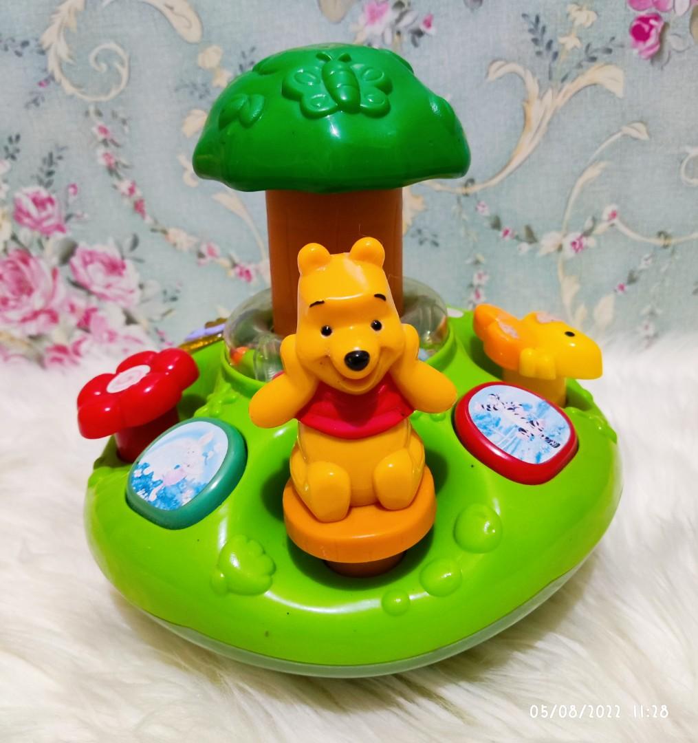 Vtech Winnie The Pooh Play and Learn Spinning Top, Babies & Kids ...
