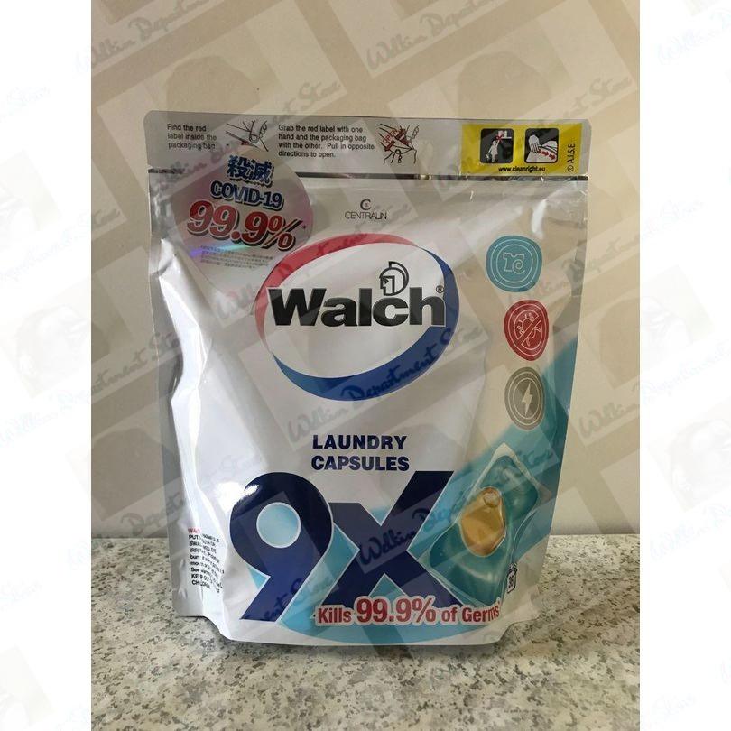 Walch |威露士 9X殺菌洗衣珠袋裝 (36粒裝), 傢俬＆家居, 家居清潔及護理用品, 清潔劑 - Carousell