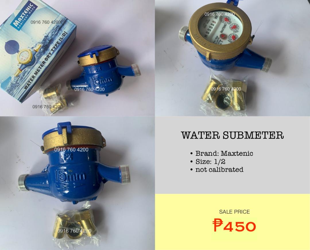 Water SUBmeter | Submetre Water, Furniture & Home Living, Home ...