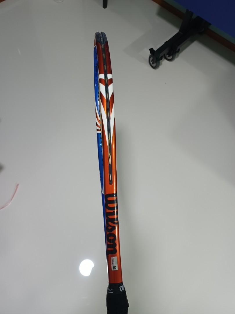 Wilson BLX Tour 95 tennis racket, Sports Equipment, Sports & Games ...