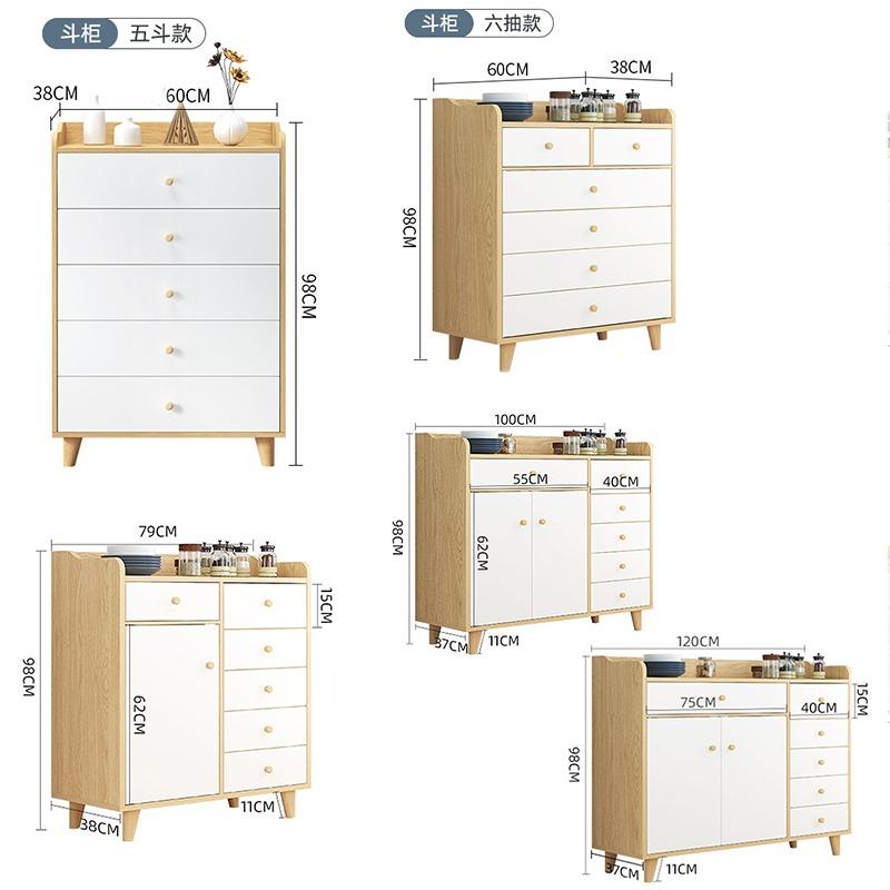 Wooden leg drawer storage cabinet / new, Furniture & Home Living ...