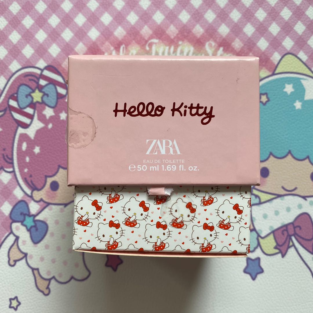 wts zara sanrio hello kitty cologne, Beauty & Personal Care, Fragrance ...
