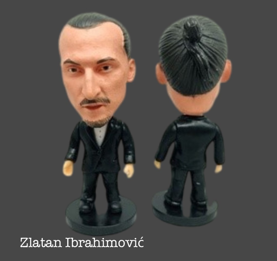 Zlatan Ibrahimovic (Black Suit Soccerwe Kodoto Miniature Football ...