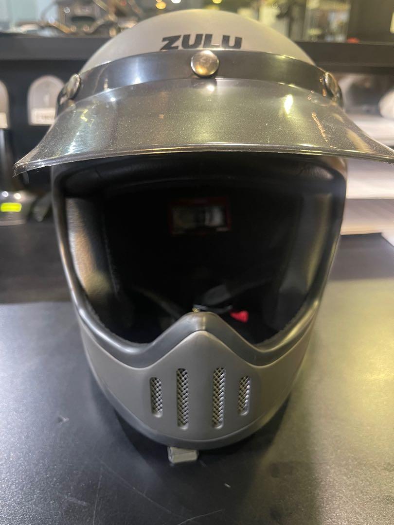 Zulu SR1 Helmet, Motorcycles, Motorcycle Apparel on Carousell