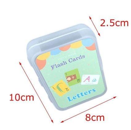 10 SET Kids English Reading Learning Flash Cards for Children Early ...