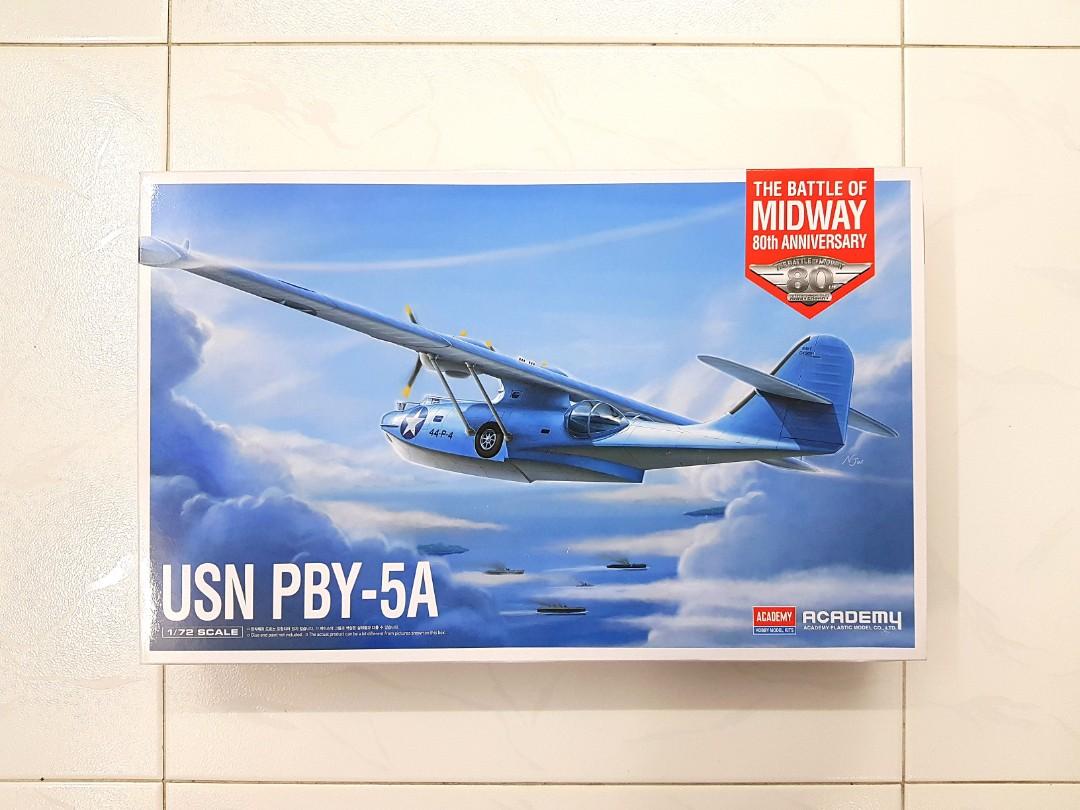 1/72 #12573 Academy US Navy Reconnaissance Catalina PBY-5A "Battle of ...