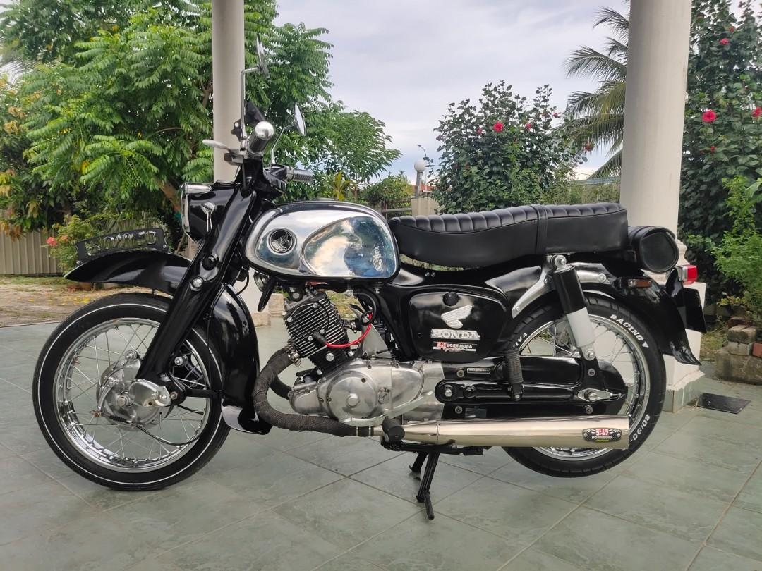 1963 Honda Benly C92 125cc Classic Vintage Bike, Motorbikes on Carousell