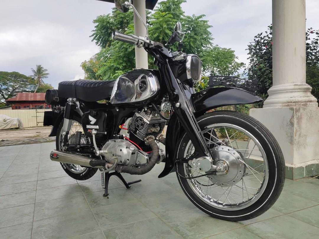 1963 Honda Benly C92 125cc Classic Vintage Bike, Motorbikes on Carousell
