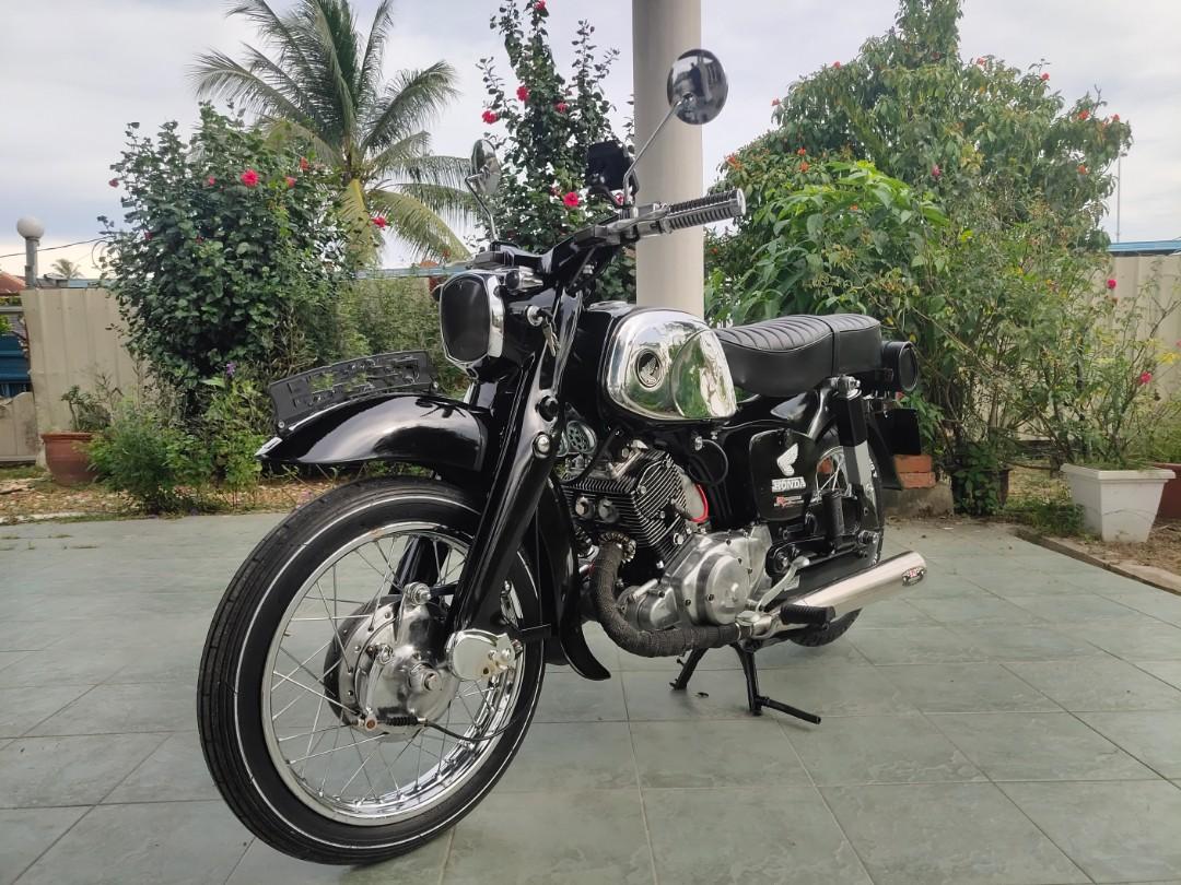 1963 Honda Benly C92 125cc Classic Vintage Bike, Motorbikes on Carousell