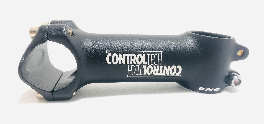 全新 CONTROLTECH ONE 鋁合金 噴砂黑 龍頭 / 立管, 體育器材, 自行車及配件, 單車在旋轉拍賣