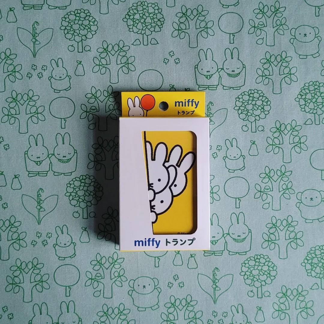 日本製 miffy playing cards 啤牌 卡通啤牌 撲克牌 miffy and friends 小禮物 生日禮物 miffy ...