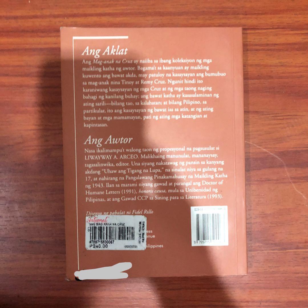 Ang Mag-anak Na Cruz - Liwayway A. Arceo, Hobbies & Toys, Books ...