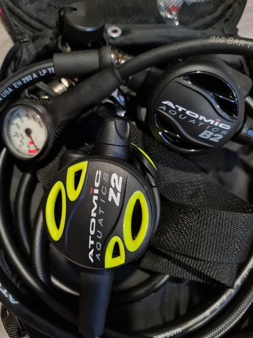 ATOMIC B2 Scubadiving Regulator Complete set, Sports Equipment, Sports ...