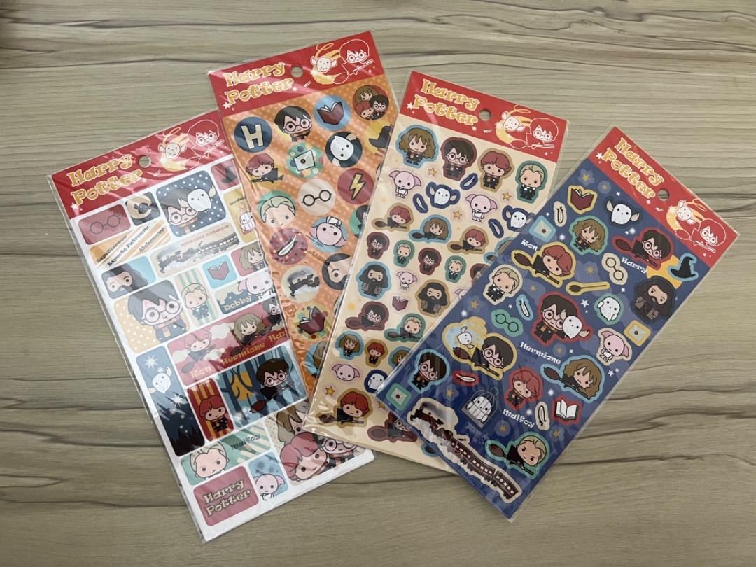 Authentic Harry Potter Chibi Stickers, Hobbies & Toys, Stationery ...
