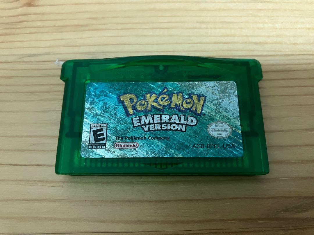 AUTHENTIC Nintendo Pokemon Emerald, FireRed, LeafGreen Gameboy/DS ...