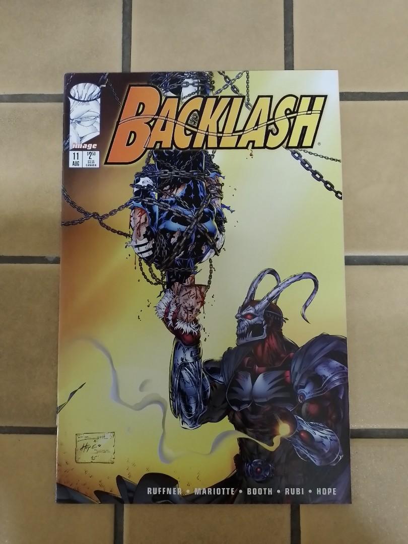 Backlash #11 ( Brett Booth - Cover Art ) Image Comics, Hobbies & Toys ...