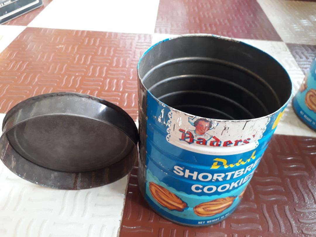 Bader's Dutch SHORTBREAD COOKIES - Made in U.S.A - Empty Tin - Vintage ...