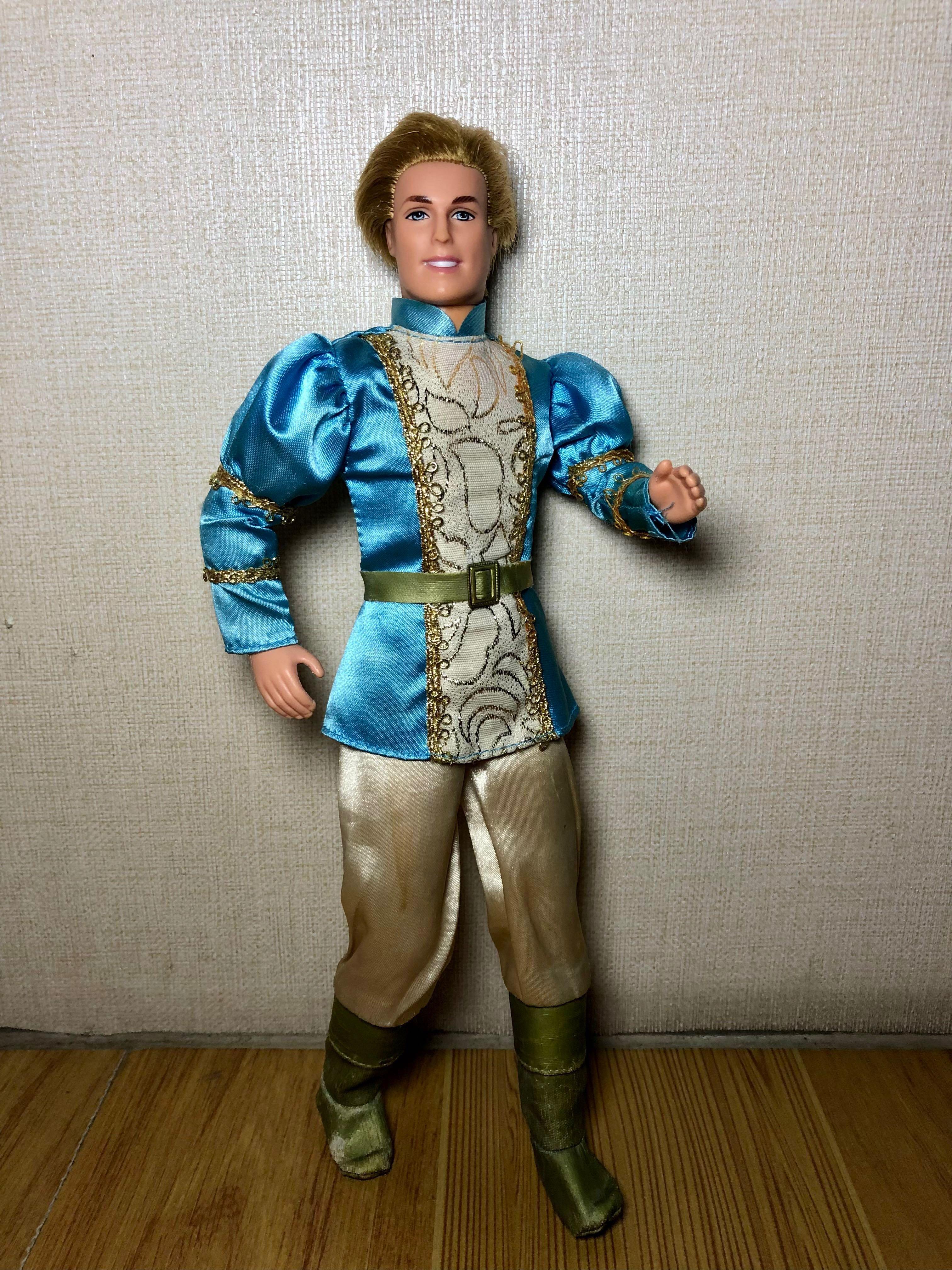 Barbie as rapunzel prince stefan, Hobbies & Toys, Toys & Games on Carousell