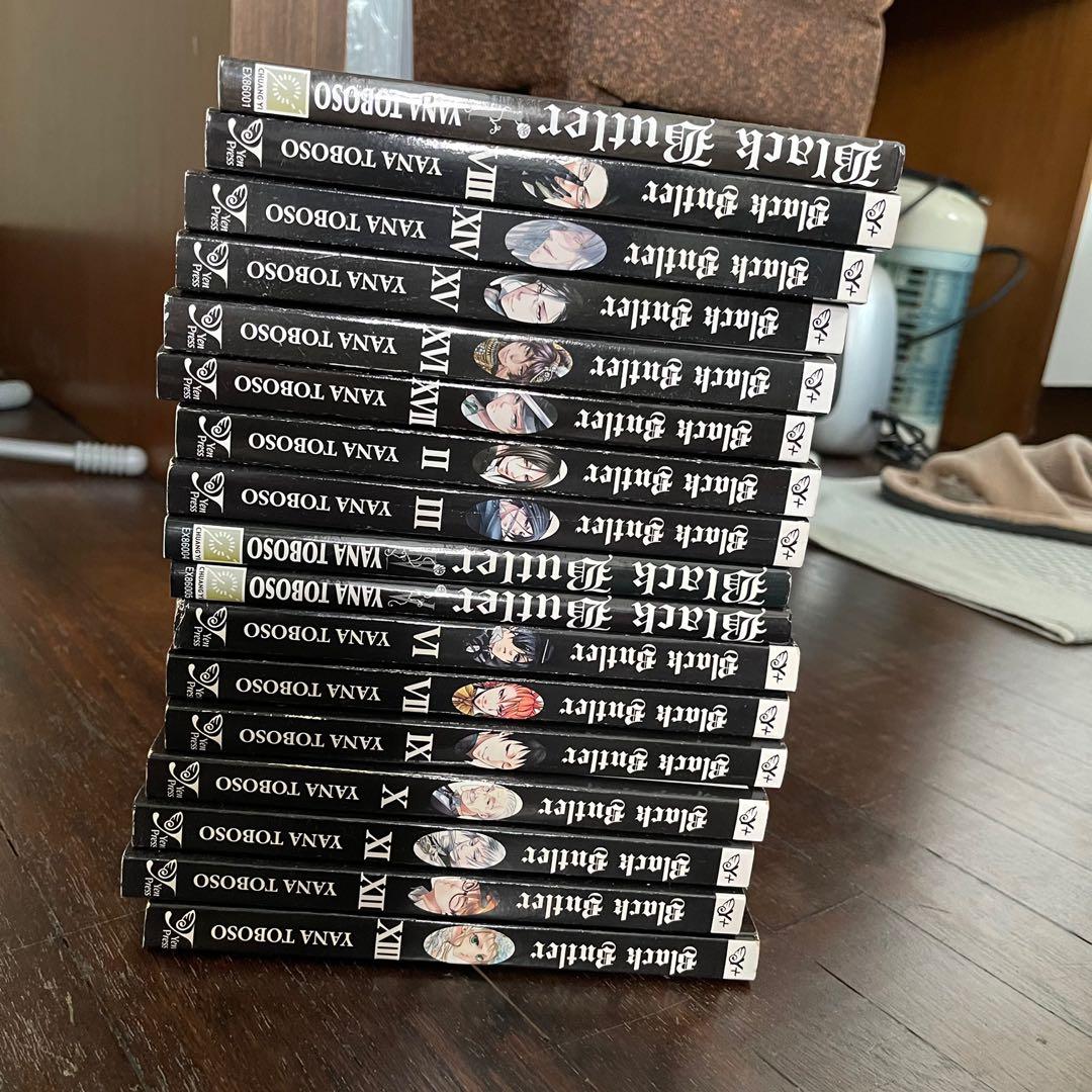 Black Butler / Kuroshitsuji Manga Collection (Volumes 1-17), Hobbies ...