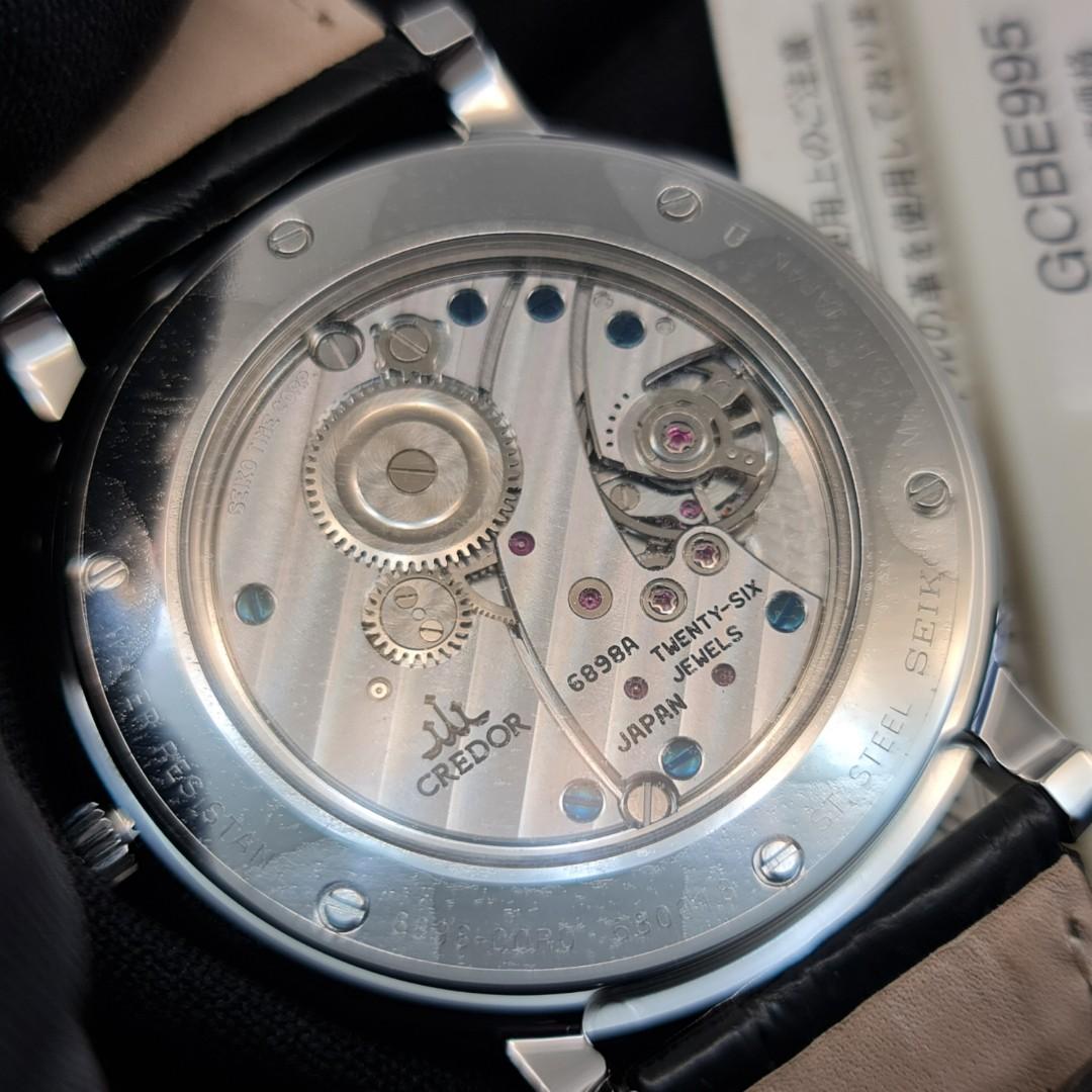 Brand New Credor Signo Collection Mechanical Hand Winding 6.5mm Ultra ...