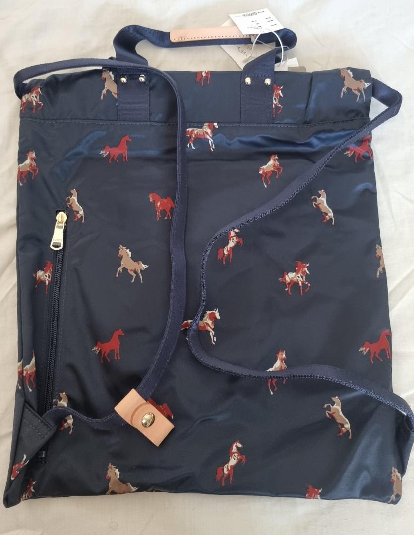 Brand New Russet Japan blue backpack (Defect), Women's Fashion, Bags ...