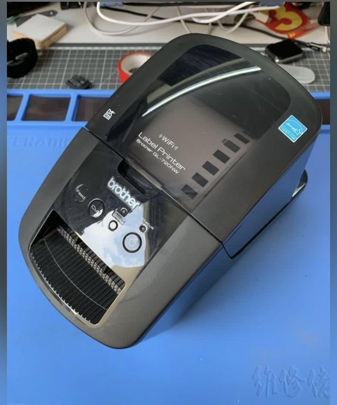 Brother QL 720W High speed printer label with Ethernet and Wireless ...