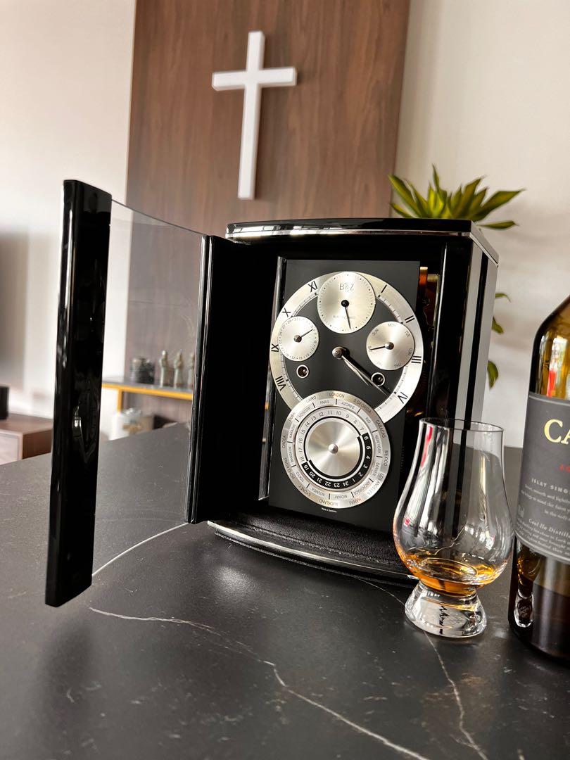 Buben & Zorweg Manual Wind World Time Table Clock, Furniture & Home ...