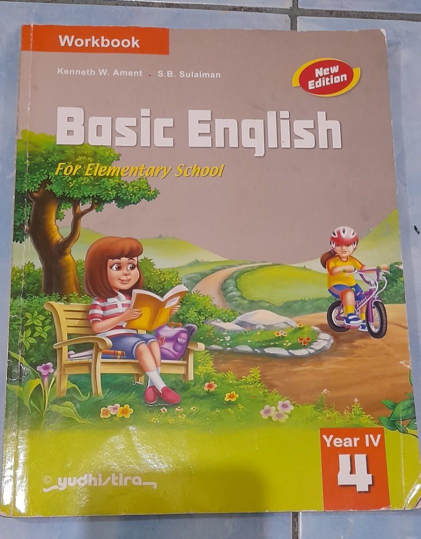 Buku basic english inggris kelas 4 Sd, Buku & Alat Tulis, Buku di Carousell
