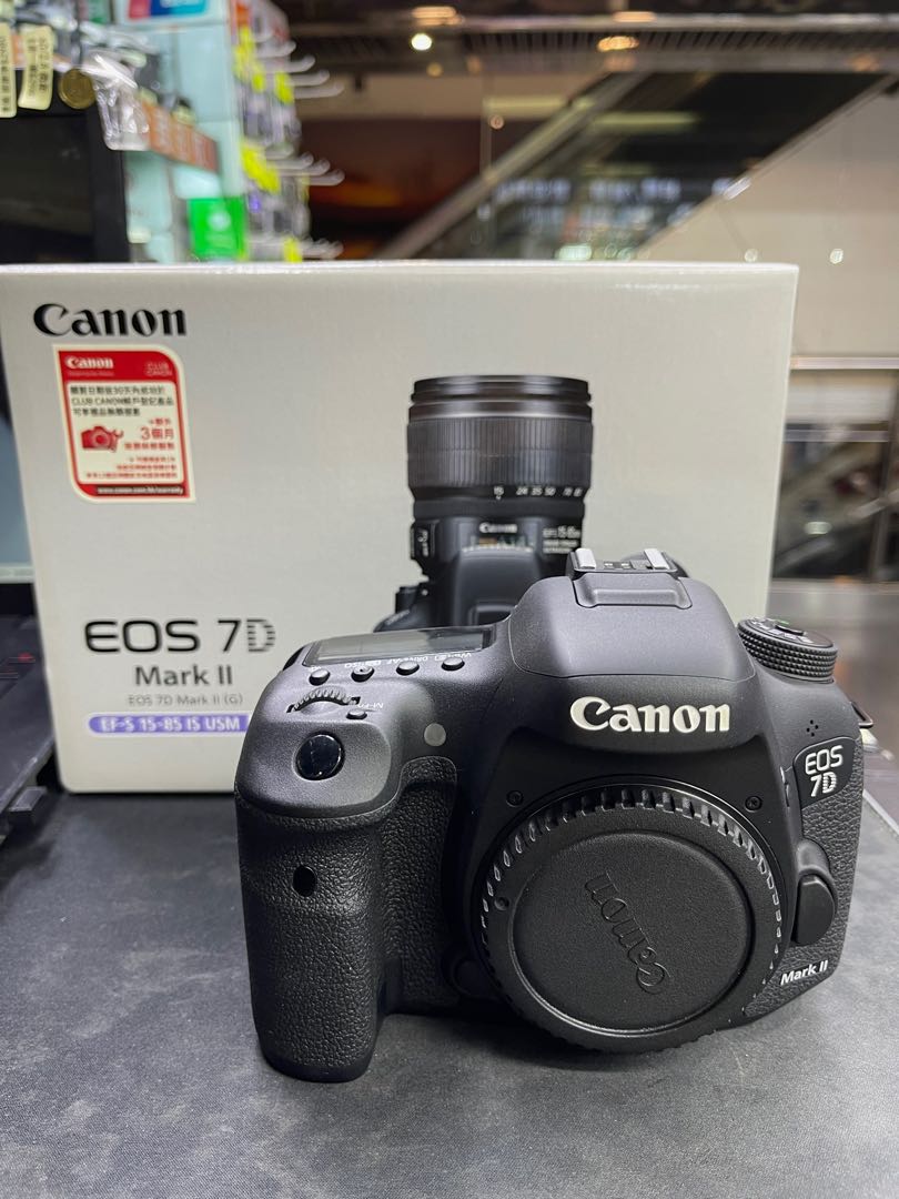 Canon 7d mark II 7d2 BODY 齊盒 全新一樣 一秒十張, 攝影器材, 相機 - Carousell