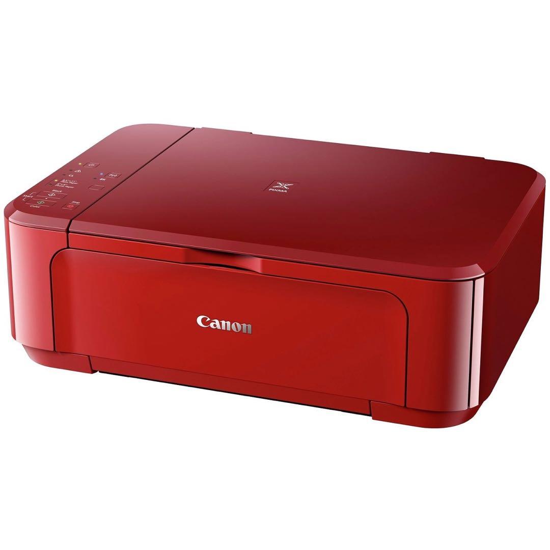 Canon Pixma Printer (RED), Computers & Tech, Printers, Scanners ...