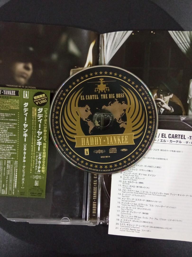 CD Daddy Yankee - El cartel - the big boss, Hobbies & Toys, Music ...