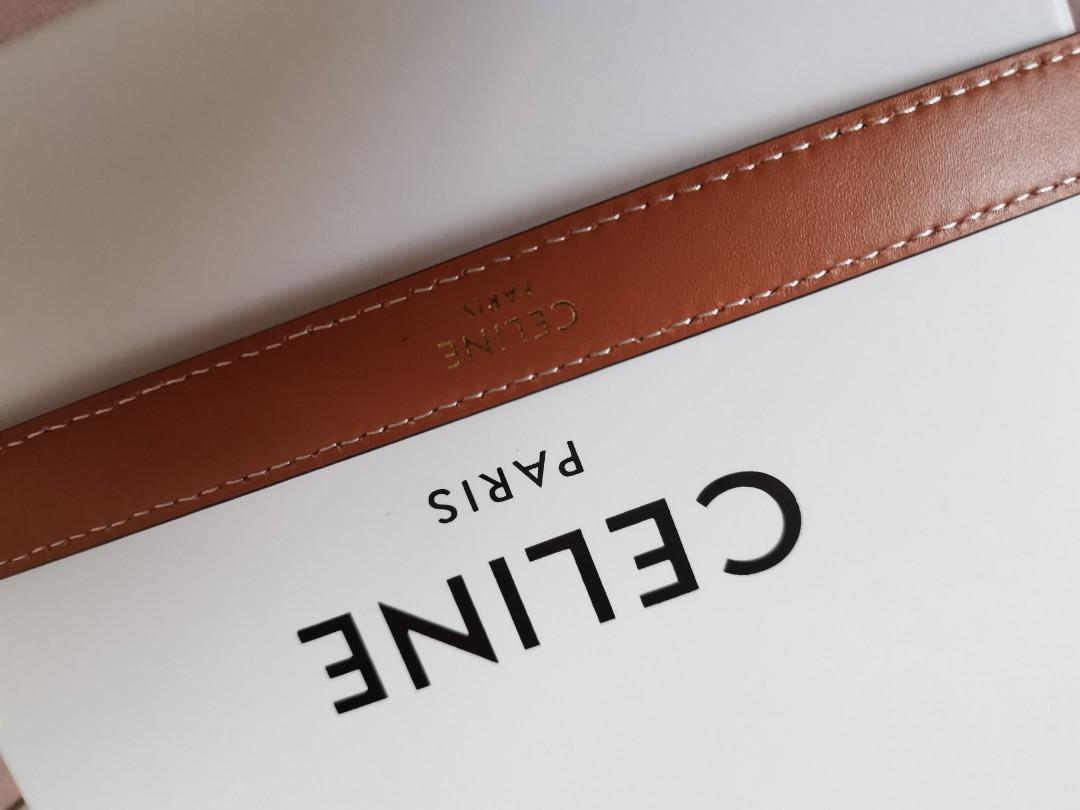 Celine triomphe belt, Women's Fashion, Watches & Accessories, Belts on ...