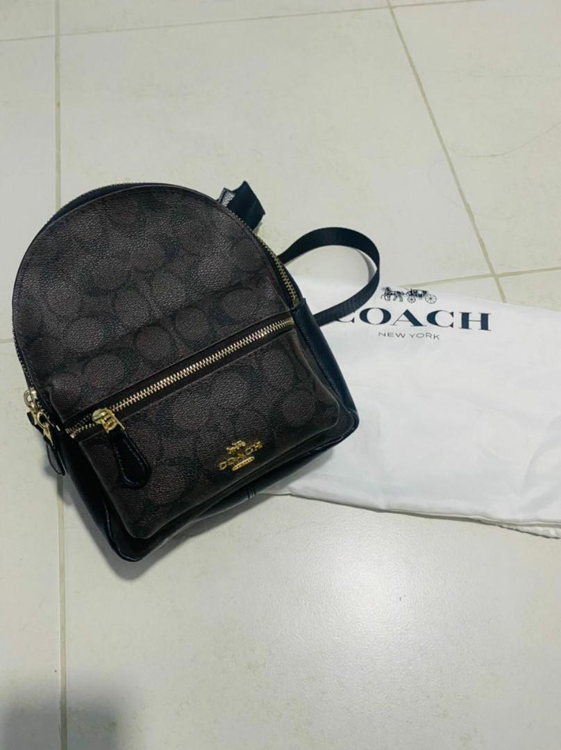 COACH MINI BACKPACK PREMIUM, Luxury, Bags & Wallets on Carousell