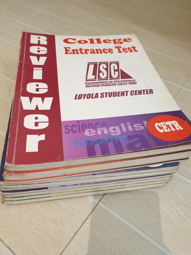 College University Entrance Admission Exam Test Reviewers & Practice ...