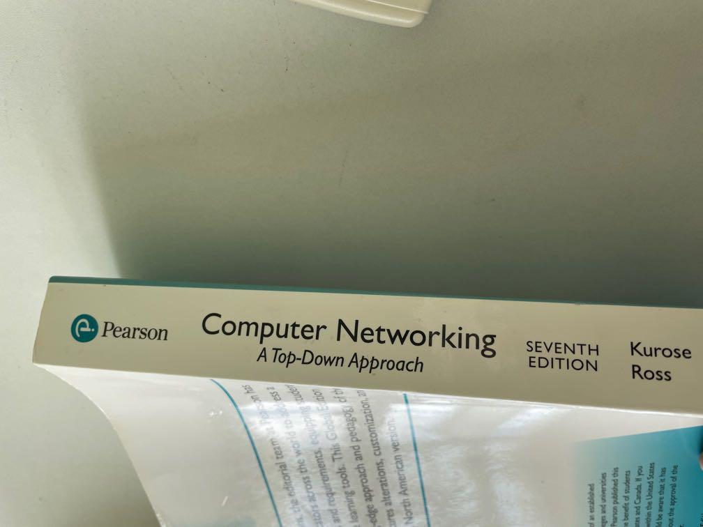 Computer Networking - Kurose, Ross 7th Ed, Hobbies & Toys, Books ... Computer Networking - Kurose, Ross 7th Ed, Hobbies & Toys, Books ...
