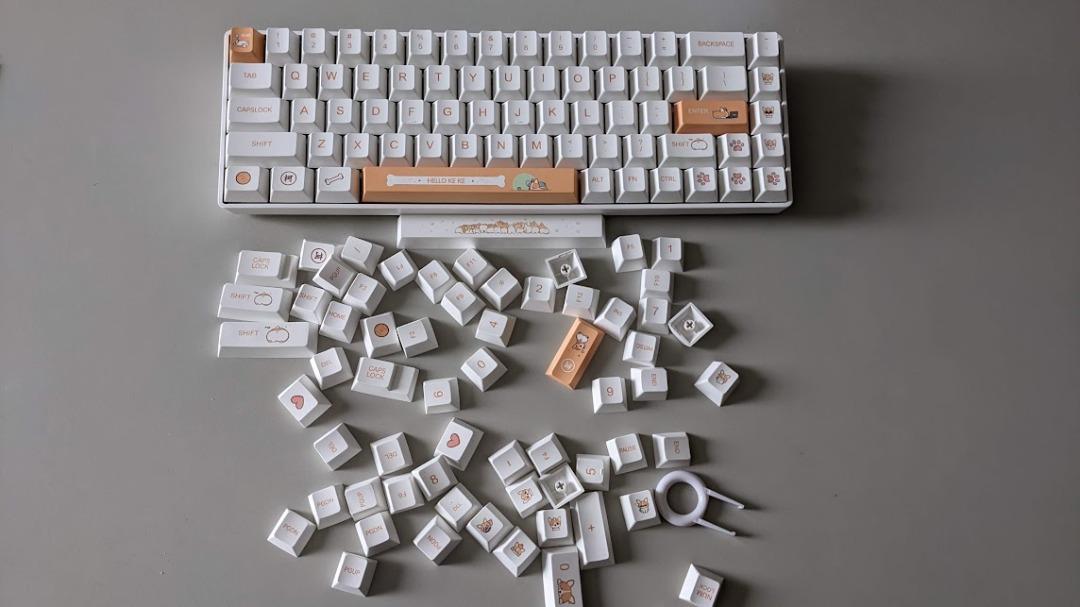 Corgi Gk68 wireless custom mechanical keyboard, Computers & Tech, Parts ...