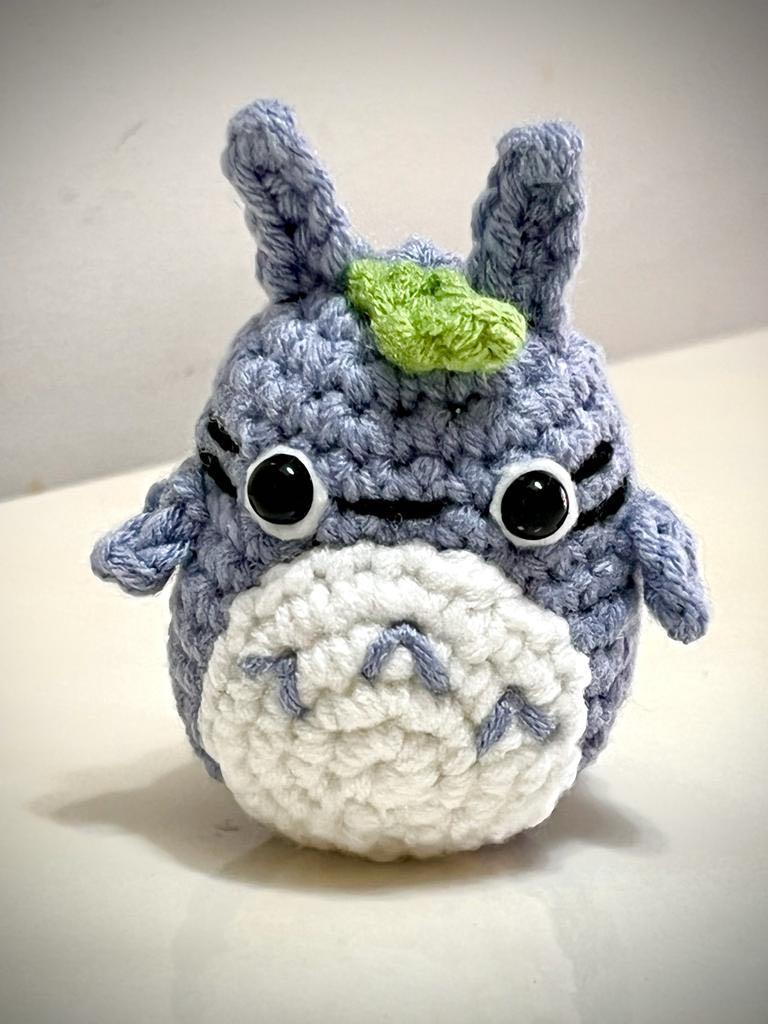 Crochet totoro, Hobbies & Toys, Stationery & Craft, Handmade Craft on ...