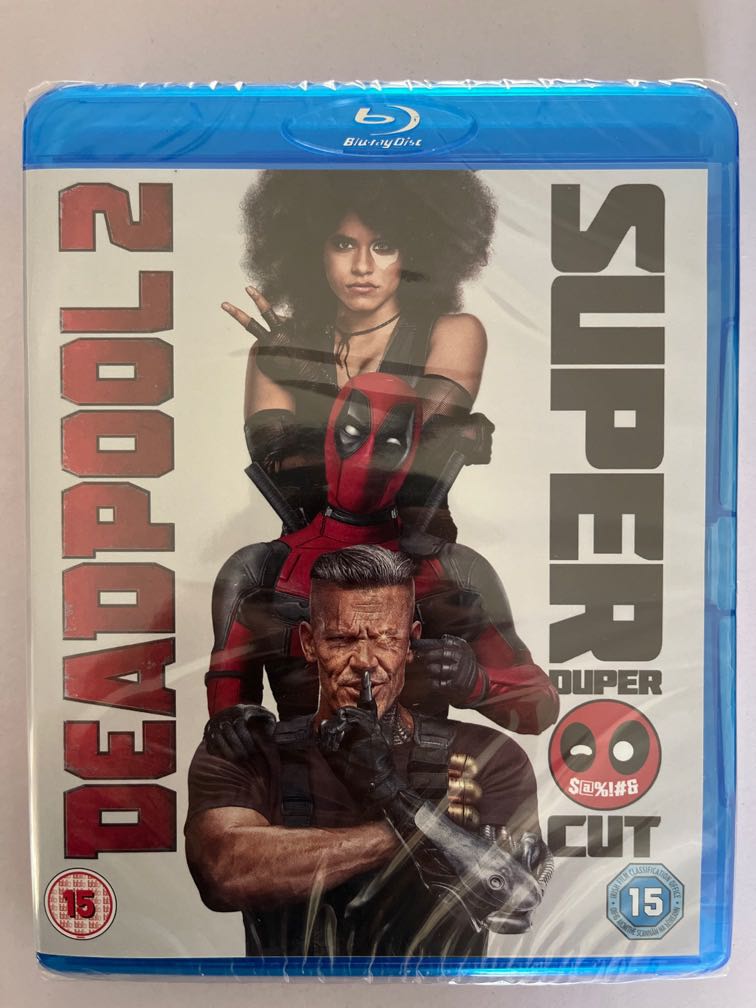 Deadpool 2 Blu-Ray Movie, Hobbies & Toys, Music & Media, CDs & DVDs on ...