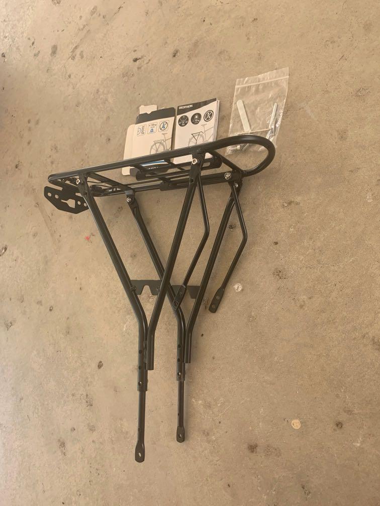 Decathlon Bicycle Pannier Rack, Sports Equipment, Bicycles & Parts ...