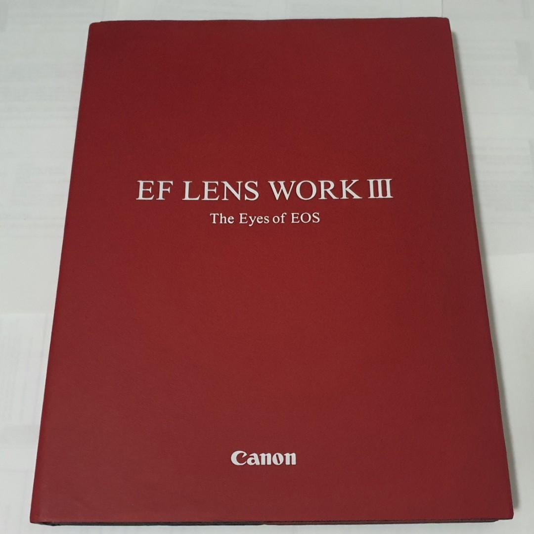 Free with Purchase of Lens in the listing - EF Lens Work III Book ...