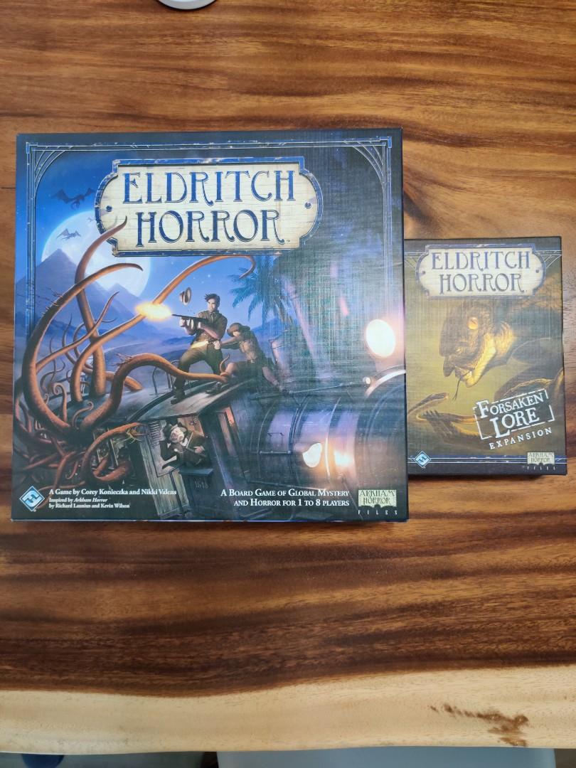 Eldritch Horror and Forsaken Lore Expansion, Hobbies & Toys, Toys ...