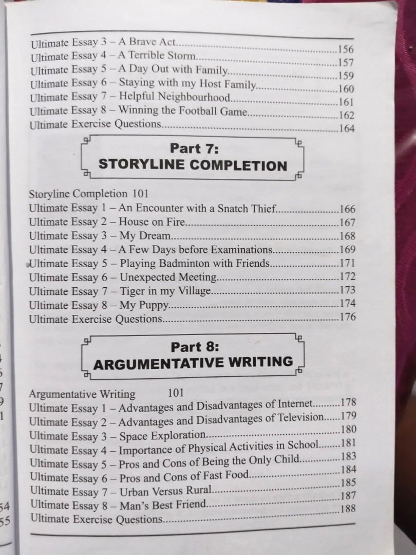 English Essay Form 1 2 3, Hobbies & Toys, Books & Magazines, Assessment ...